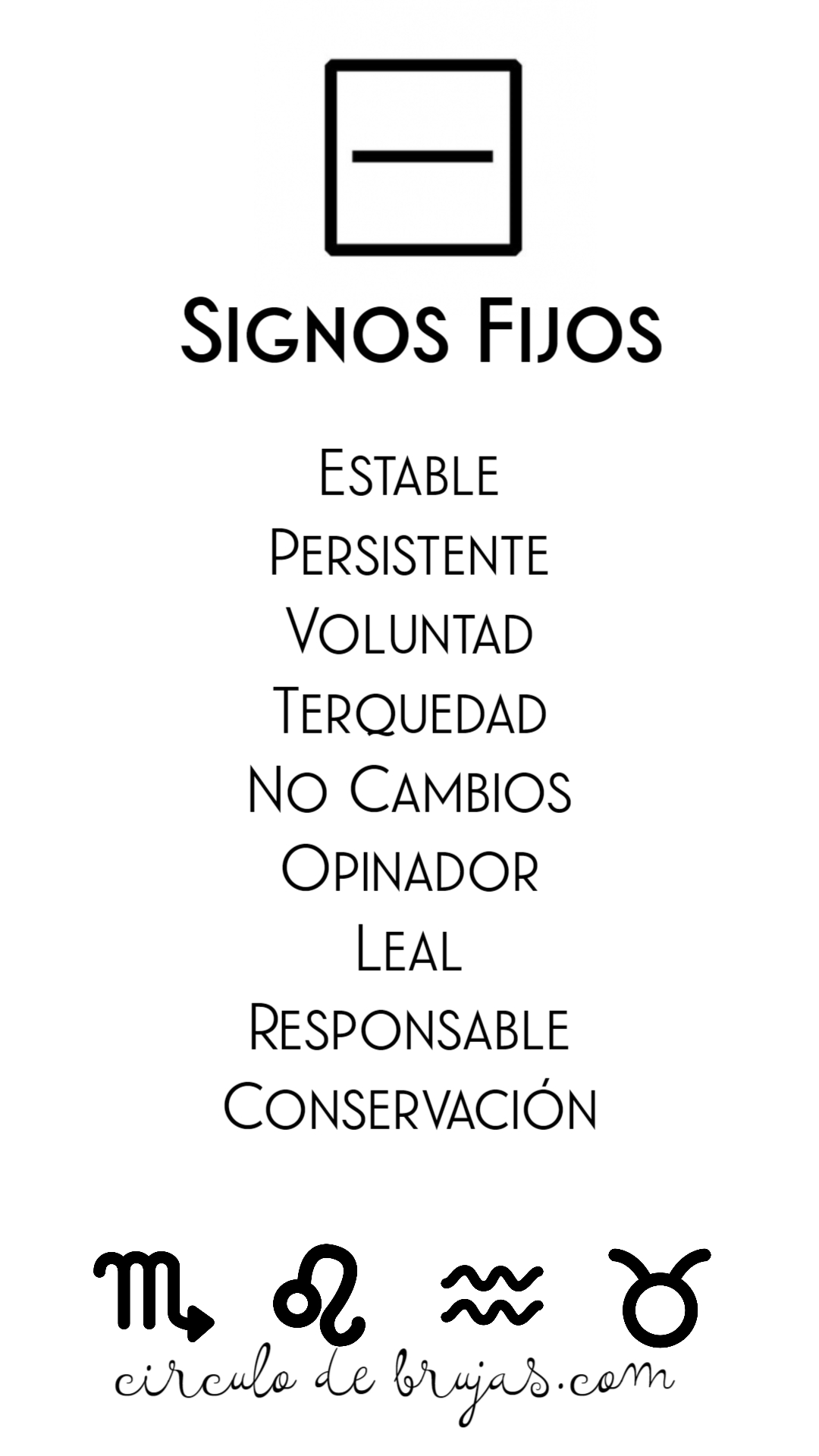 Signos Fijos – A nuestra casa, todas las brujas llegan solas